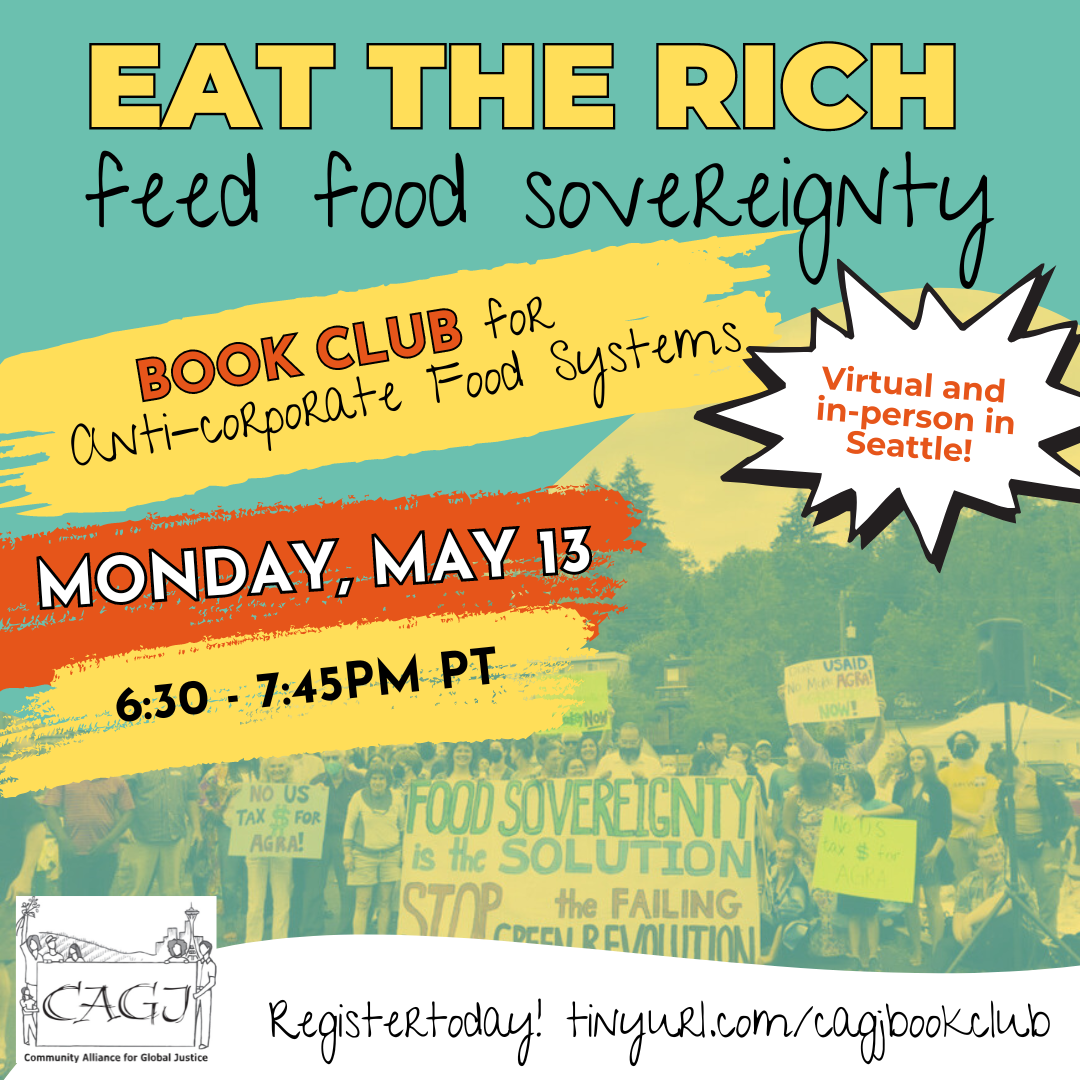 Join CAGJ's New Monthly Book Club - Community Alliance for Global Justice